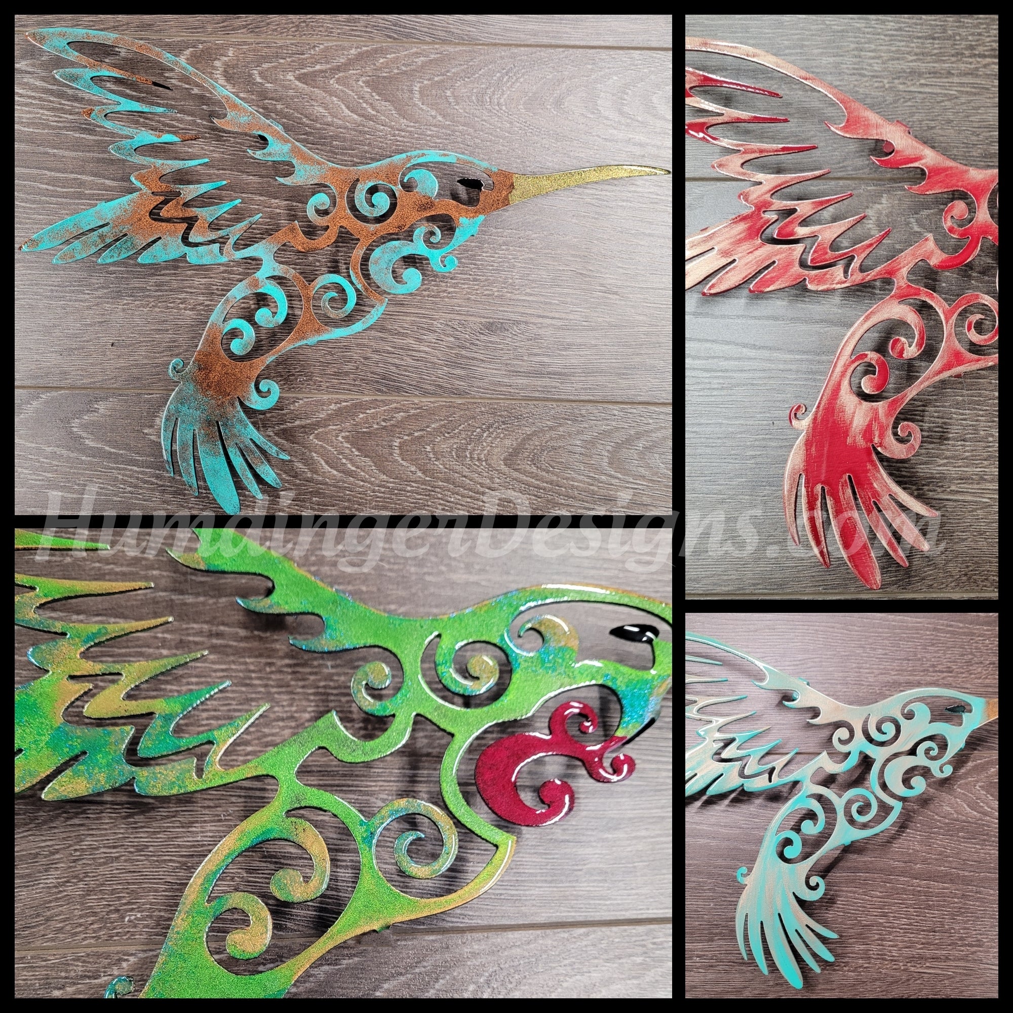 Wildlife Metal Art Patterns