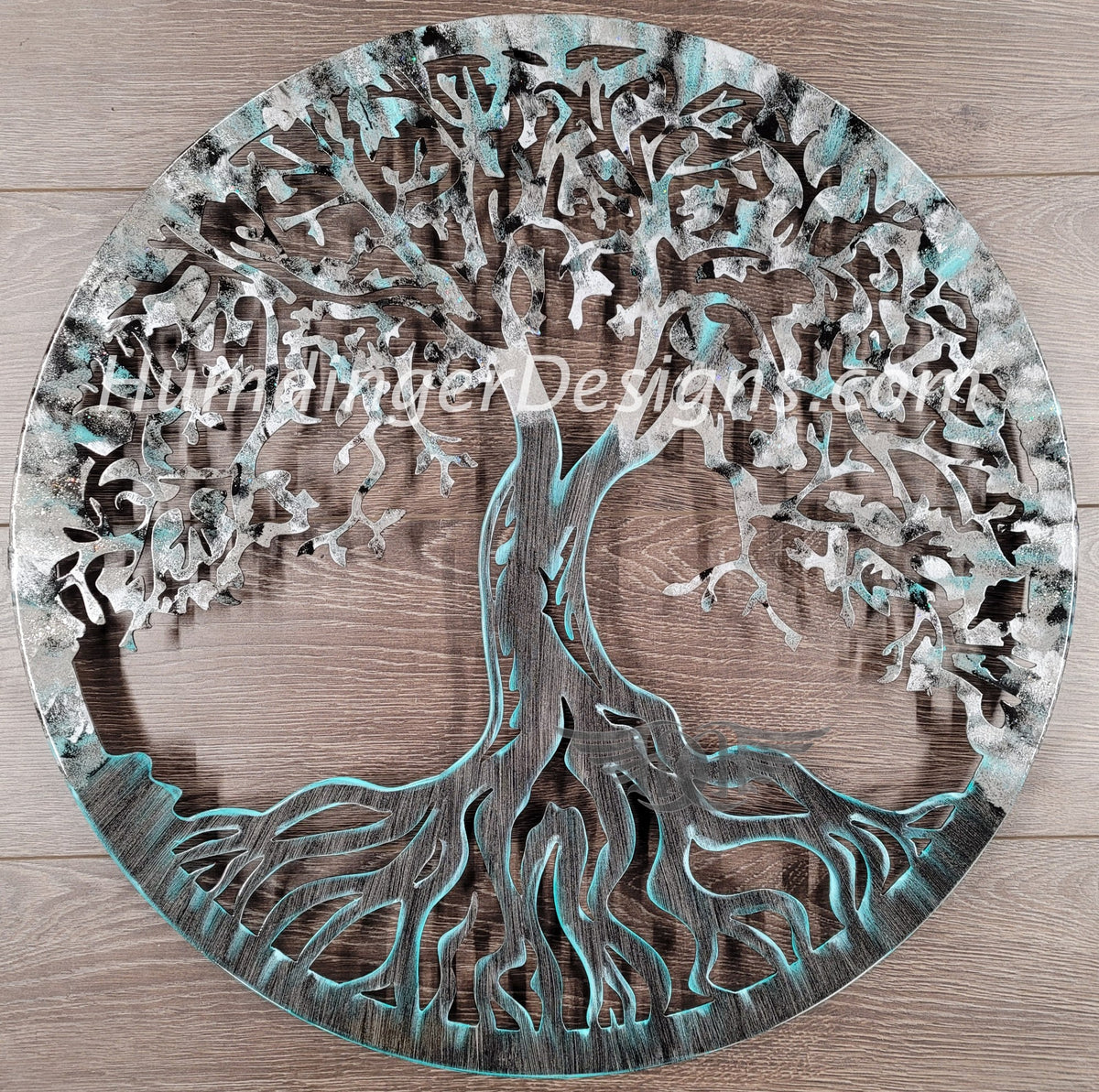 Tree of Life Metal Art (Pewter Patina) - Timeless Splendor