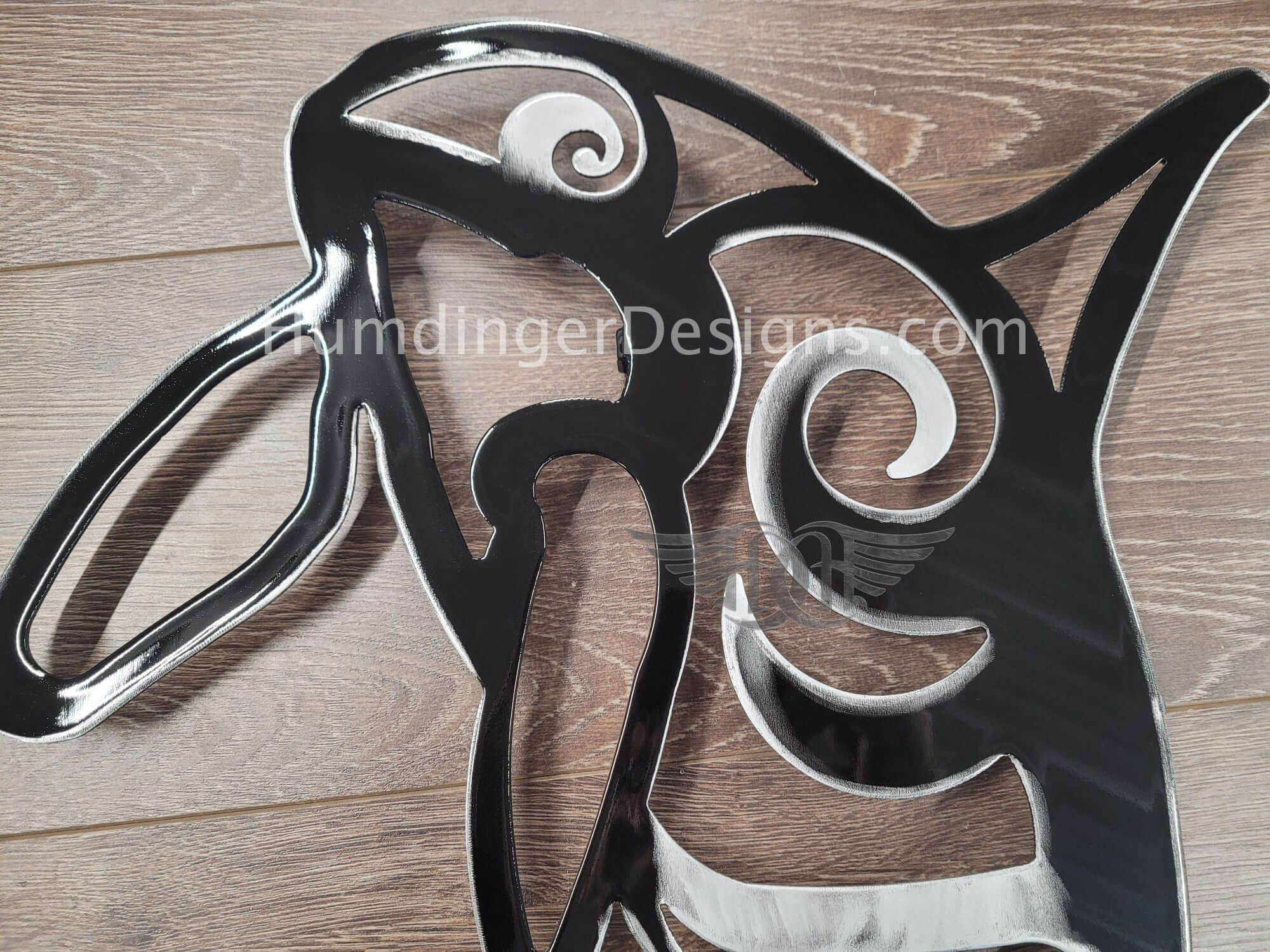 Metal Orca - Killer Whale Wall Art - Handmade In Canada