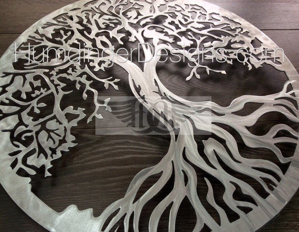 Metal Tree of Life (Aluminum) Handmade and Personalize