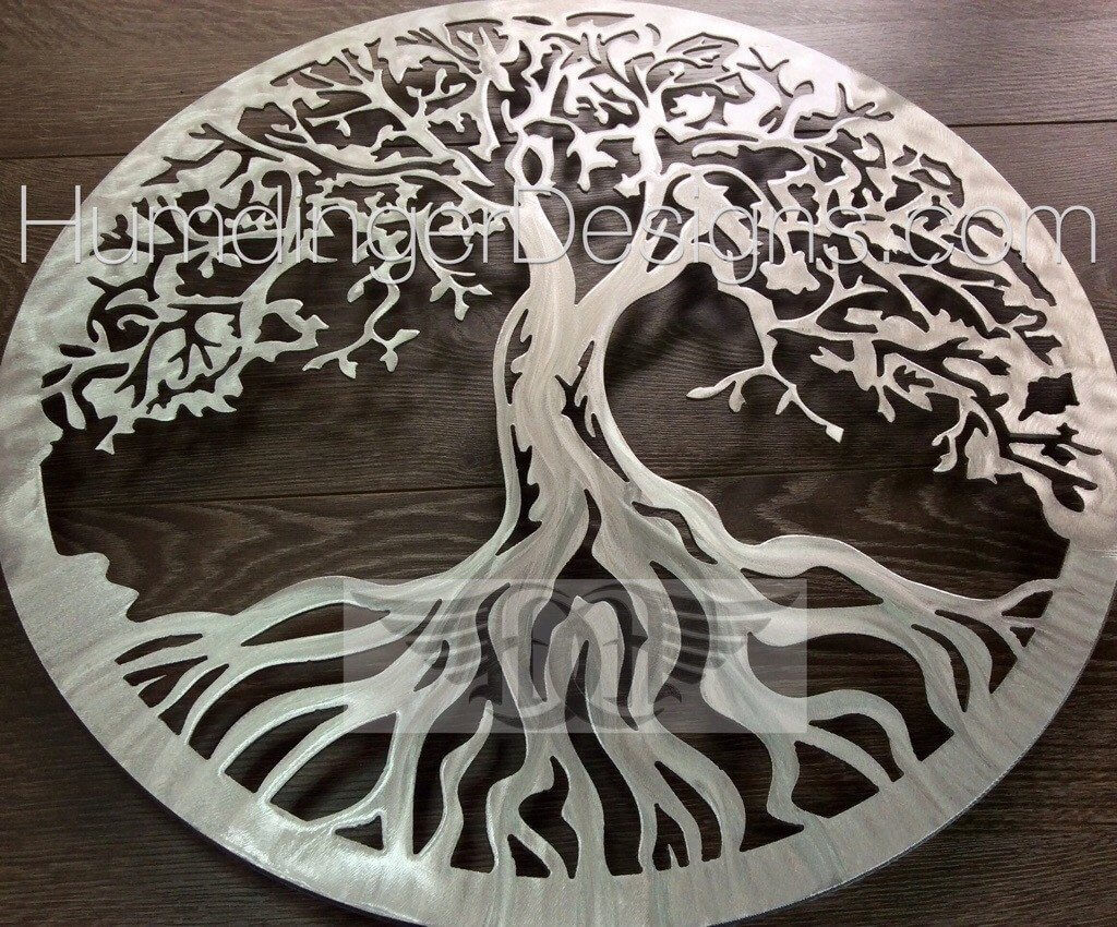 Metal Tree of Life (Aluminum) Handmade and Personalize