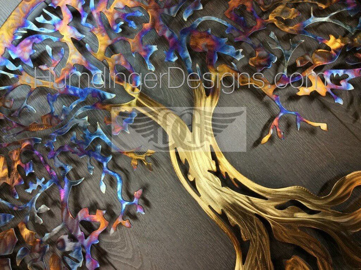 Tree of Life (Stainless Steel Golden Trunk) 11th Anniversary