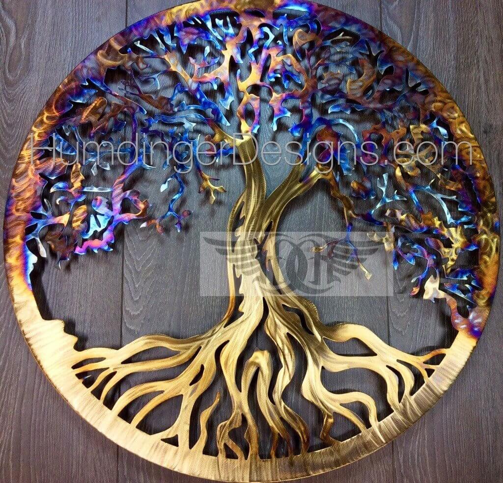 Tree of Life (Stainless Steel Golden Trunk) 11th Anniversary